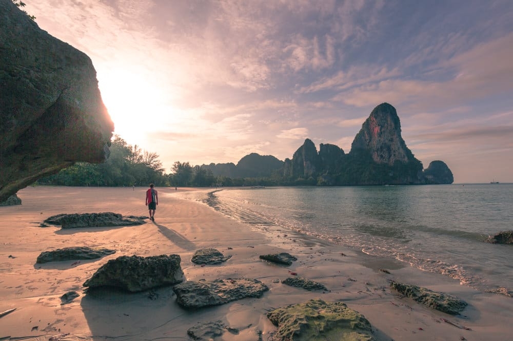 Where to stay in Krabi - Railay Bay or Tonsai Beach? | Anywhere We Roam