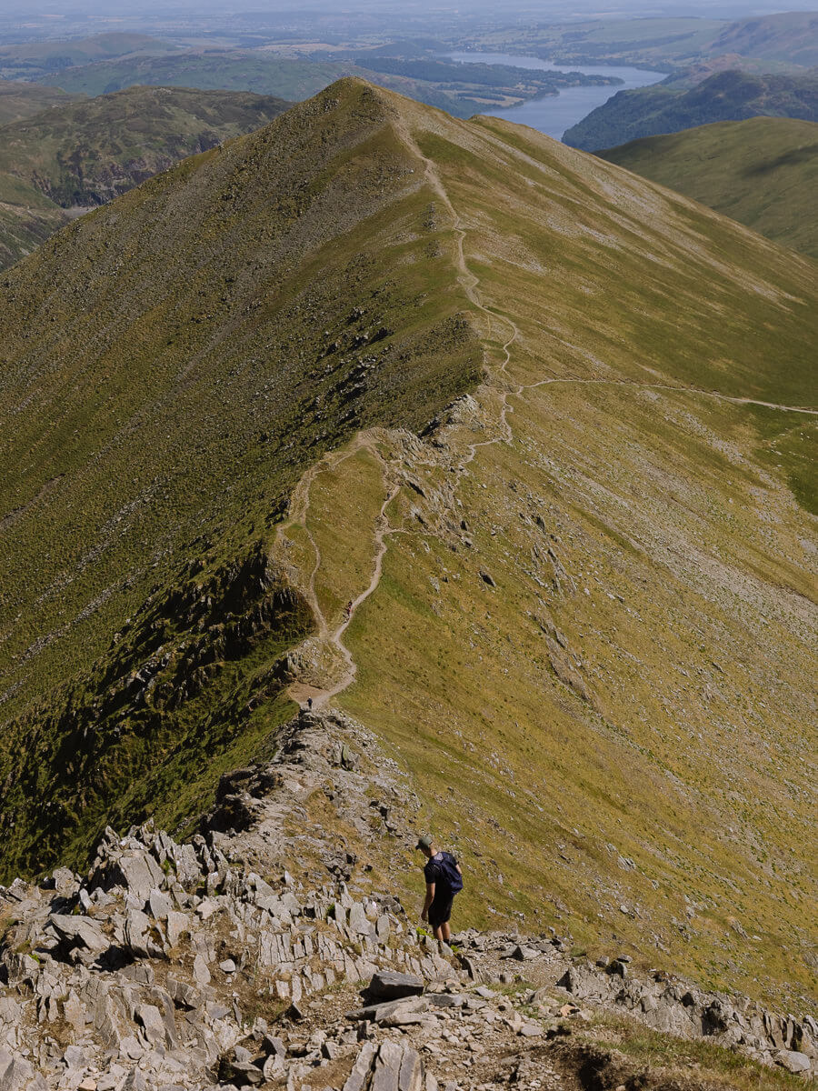 Helvellyn Via Striding Edge – The Best Walk Up Helvellyn (+Map)